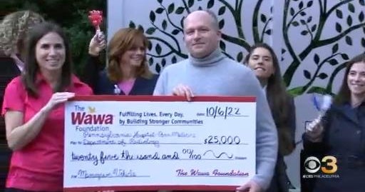 Wawa Foundation makes big donation to Pennsylvania Hospital - CBS ...