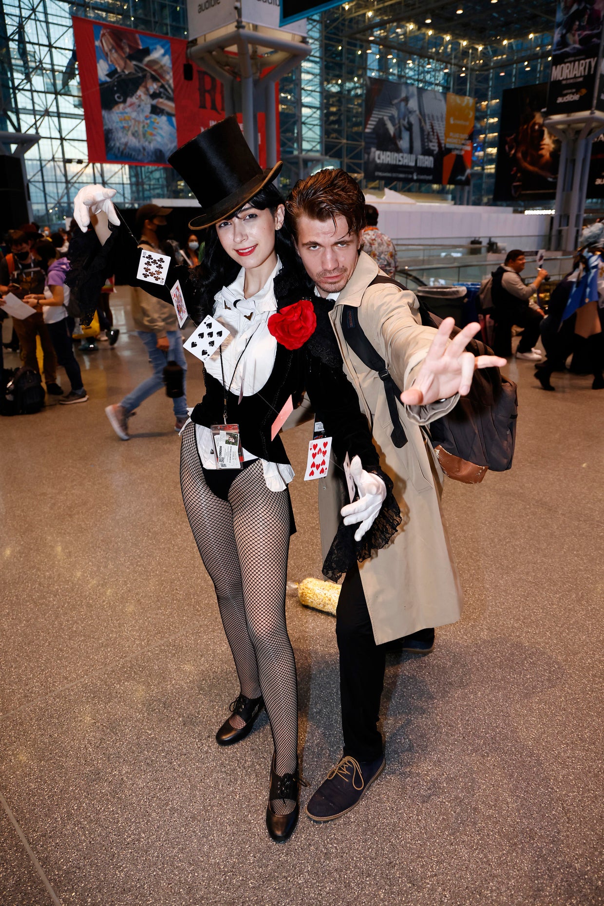Cosplayers show off intricate costumes at New York Comic Con
