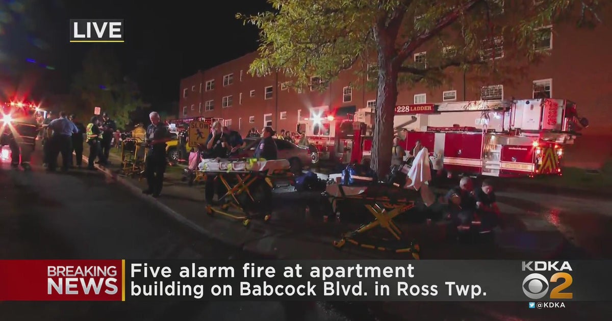 10 sent to hospital after fire at Ross Township apartment building ...