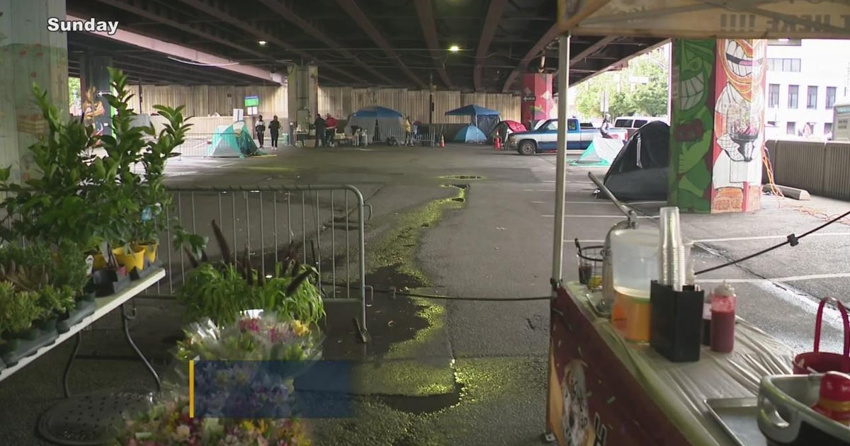 City issues notice for homeless camp under JFX to be removed by today ...