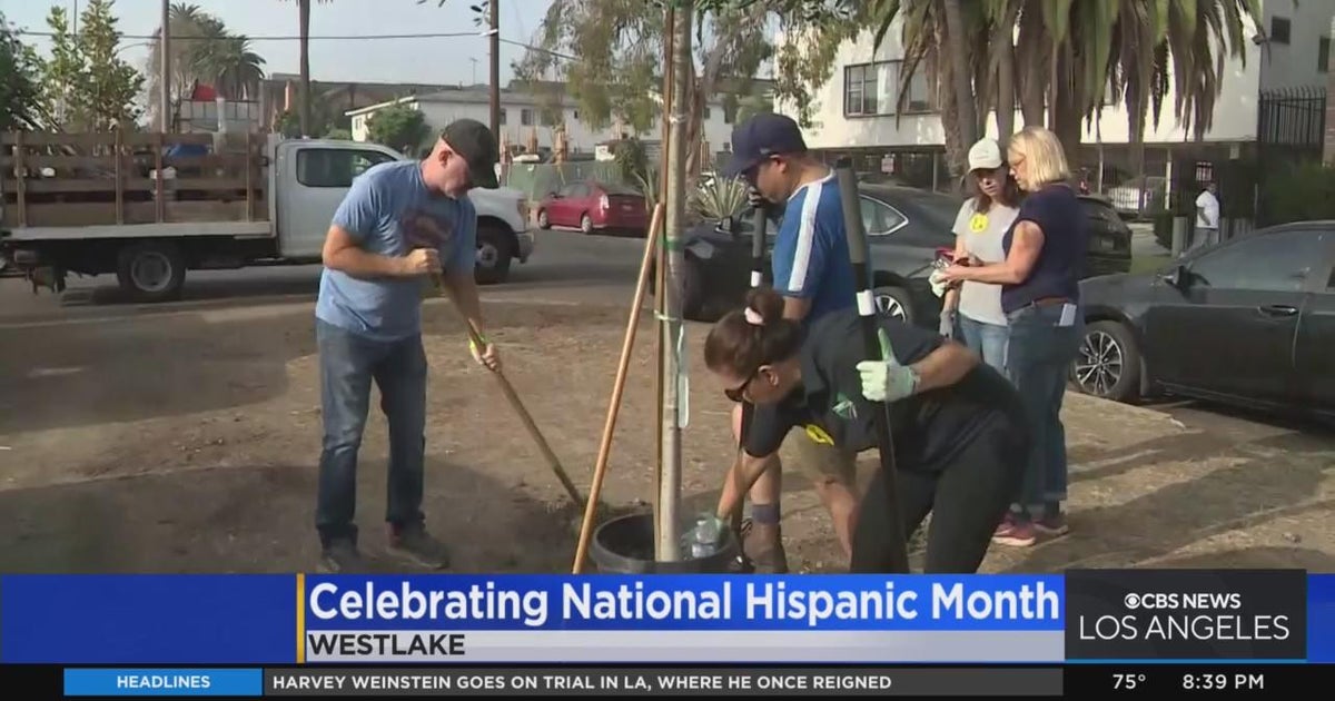 LA DPW organizes event to plant trees in honor of Hispanic Heritage ...