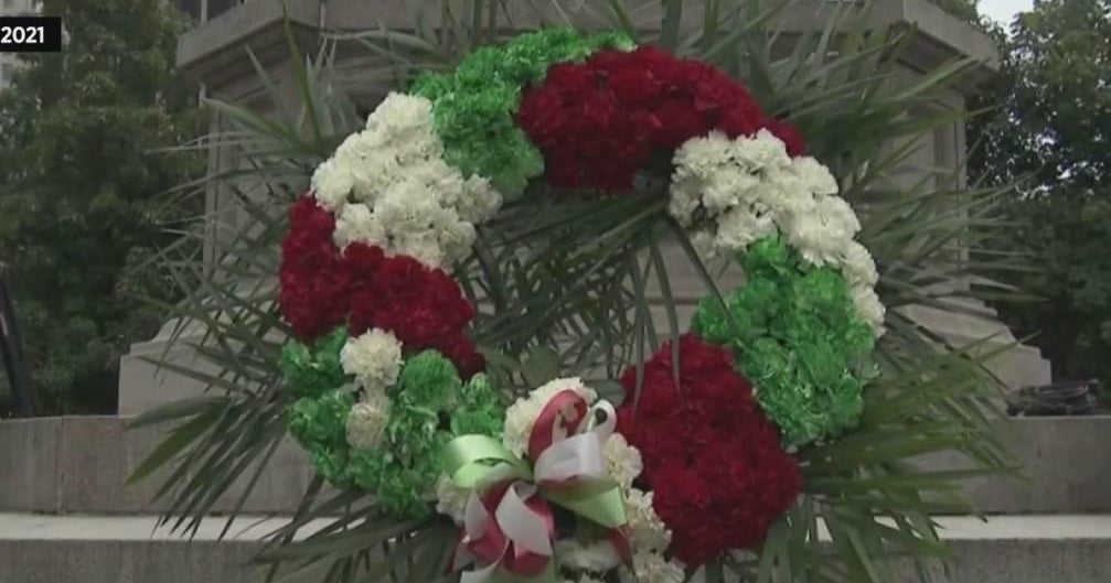 Annual wreath-laying ceremony at Christopher Columbus statue held ...