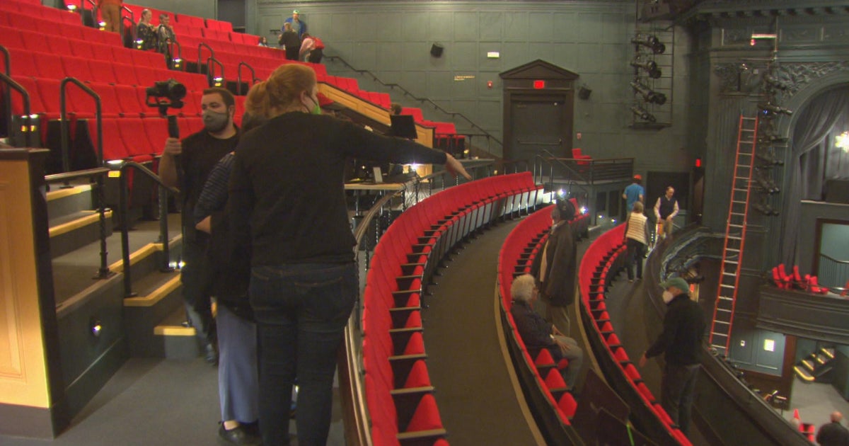 Huntington Theater reopens after nearly 3 years of renovations - CBS Boston