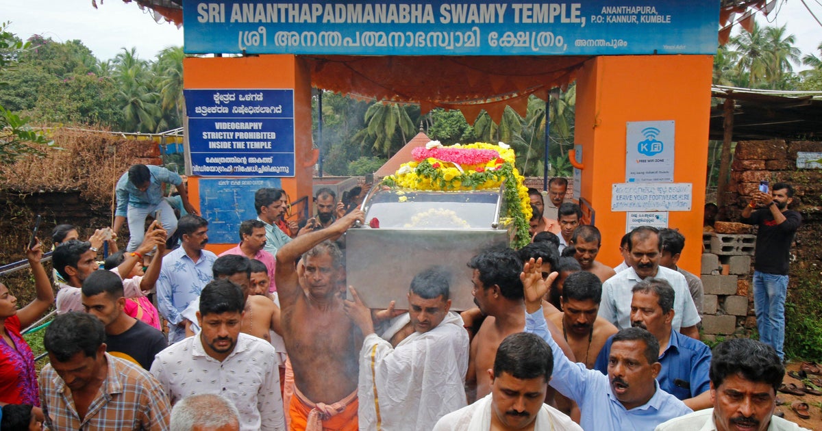 "Divine crocodile" dies after guarding temple for nearly 80 years in ...
