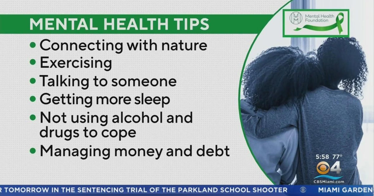 World Mental Health Day, tips to boost your well being - CBS Miami