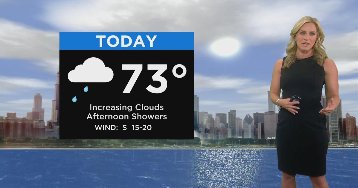 Chicago First Alert Weather: Afternoon rain showers - CBS Chicago