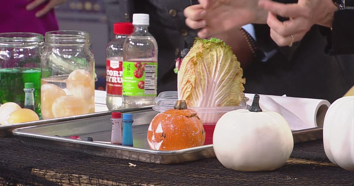 DIY Halloween science experiments using a sheet pan - CBS Minnesota