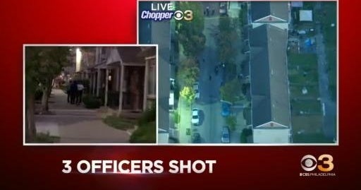 3 Philadelphia SWAT officers, civilian shot in West Poplar - CBS ...