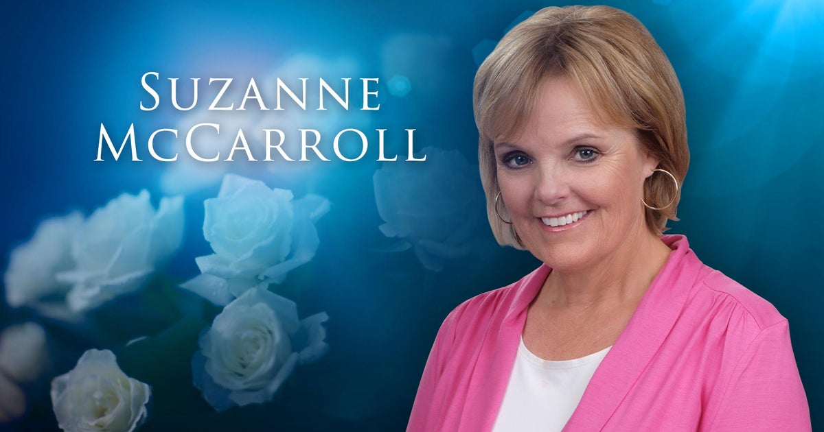 Remembering Suzanne McCarroll as a journalist, mentor, friend - CBS ...