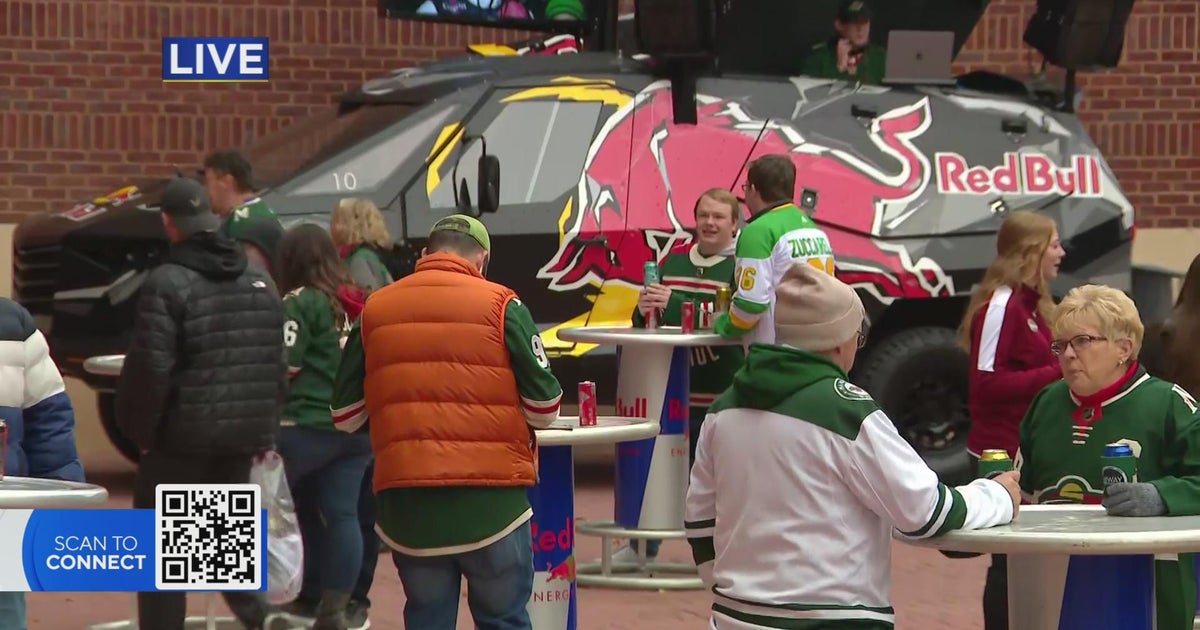 Fans get amped for start of Wild's new season - CBS Minnesota