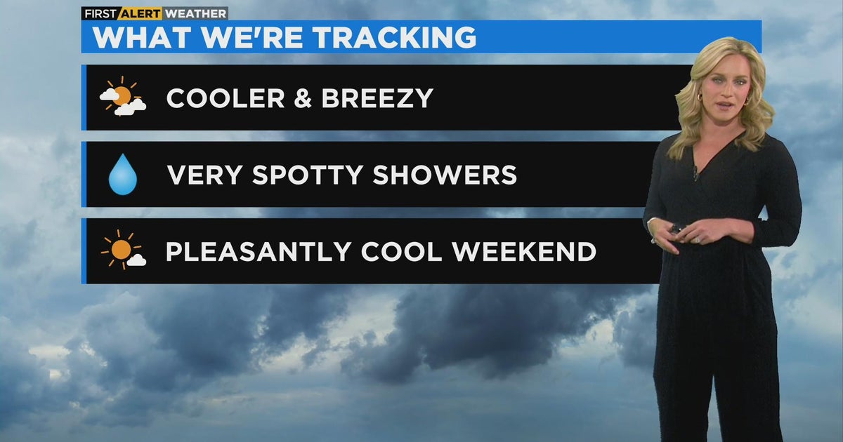 Chicago First Alert Weather: Milder weekend weather - CBS Chicago