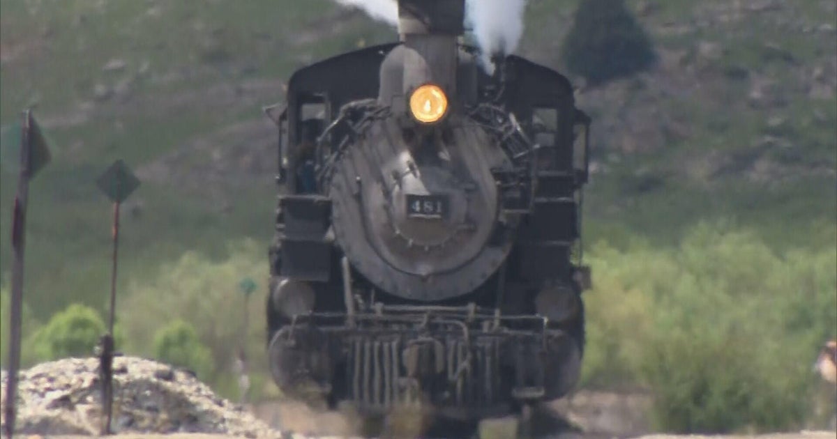 Crew members aboard a train helped an injured hiker to safety - CBS ...