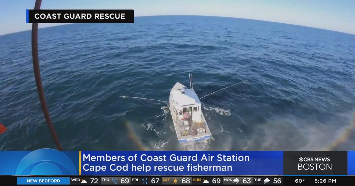 Cape Cod Coast Guard Air Station called to rescue fisherman off Long ...