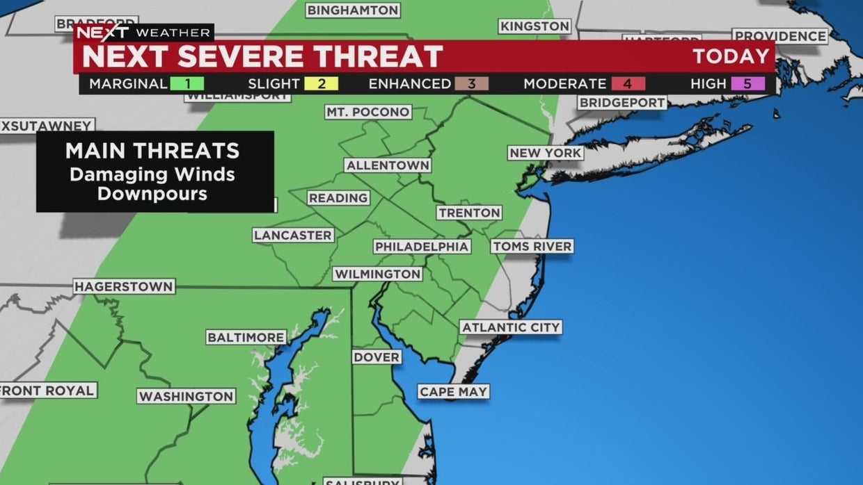 NEXT Weather: Gusty storms could bring heavy rain, isolated tornado to ...