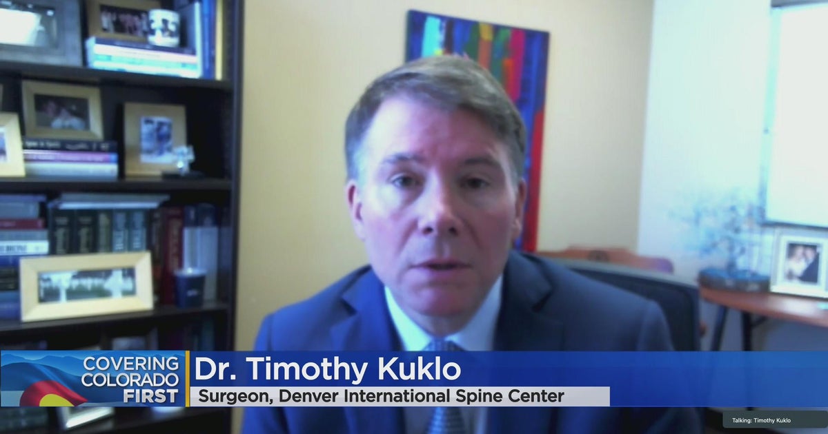 World Spine Day is coming up on October 16 - CBS Colorado