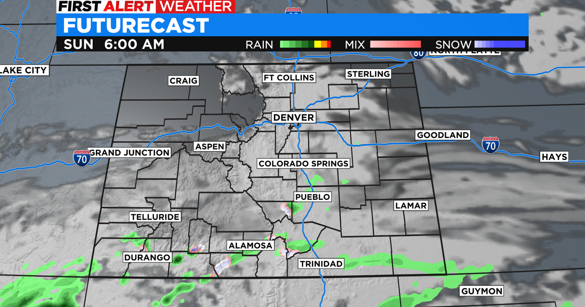 Colorado Weather: Cool shot takes over our weekend - CBS Colorado