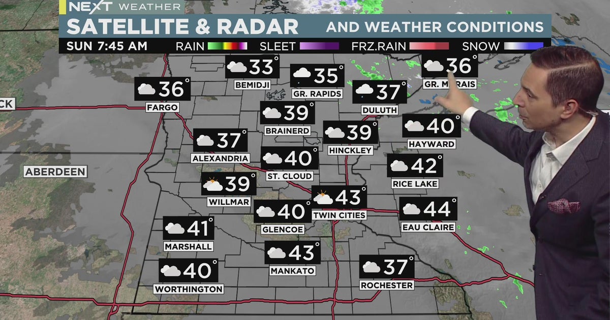 NEXT Weather: 7:30 a.m. report - CBS Minnesota