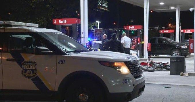 ATV rider smashes windshield of Philadelphia police vehicle - CBS ...