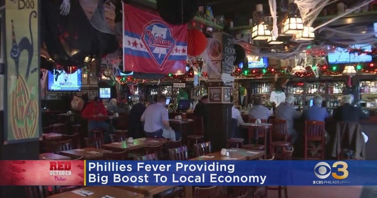 Phillies fever providing big boost to local economy - CBS Philadelphia
