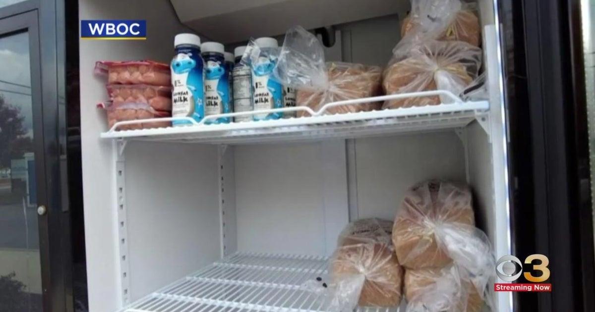 Community refrigerator opens in Dover, Delaware - CBS Philadelphia