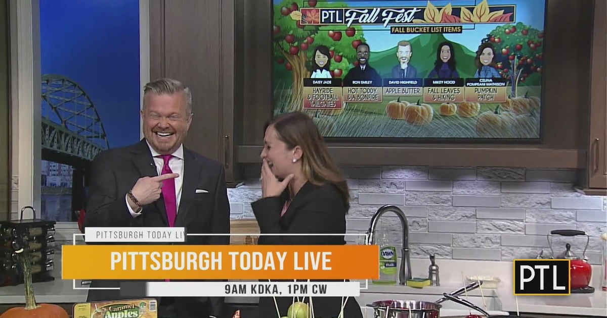 PTL bloopers with Celina and David - CBS Pittsburgh