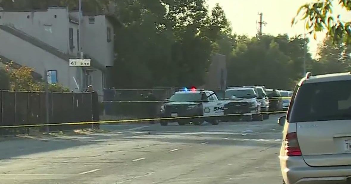 Deputies shoot and kill suspect in Oak Park - CBS Sacramento