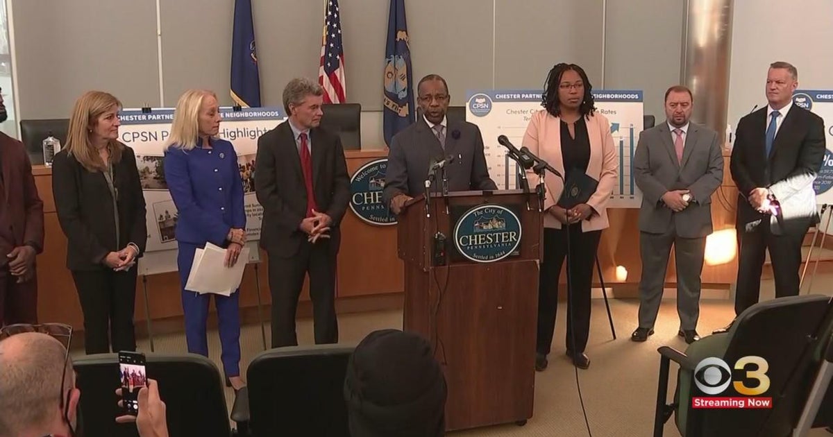 City of Chester announces significant decrease in homicides - CBS ...