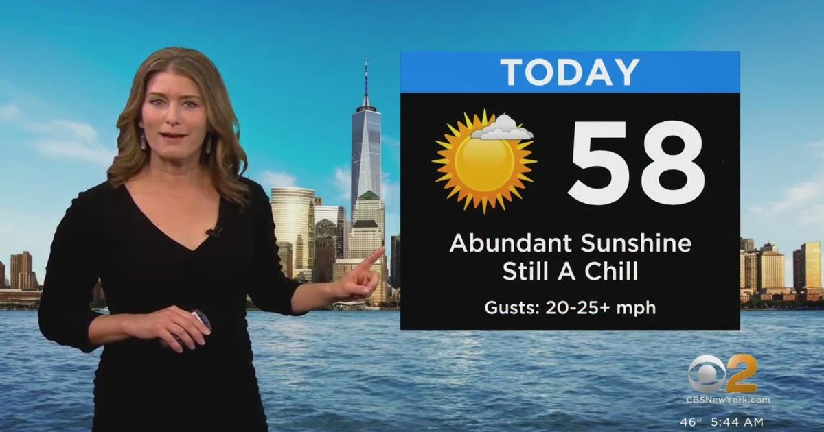 First Alert Weather: Another chilly start - CBS New York