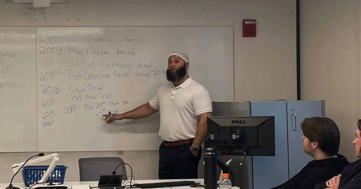 Adnan Syed guest lectures at University of Baltimore School of Law ...