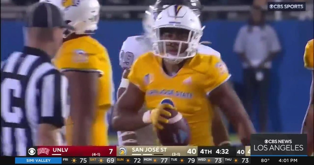 San Jose State football player killed after being hit by bus - CBS Los ...