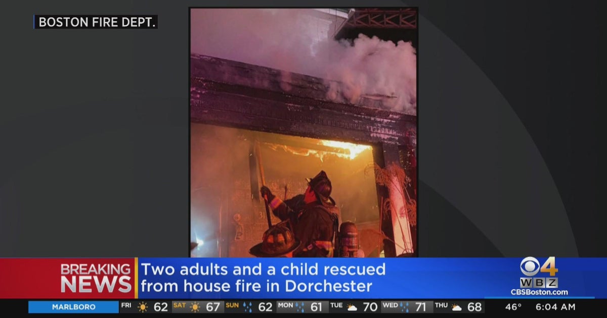 Boston firefighters save child, 2 adults from burning home in ...