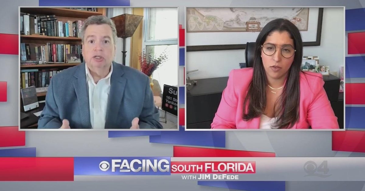Facing South Florida: One-on-One with Janelle Perez - CBS Miami