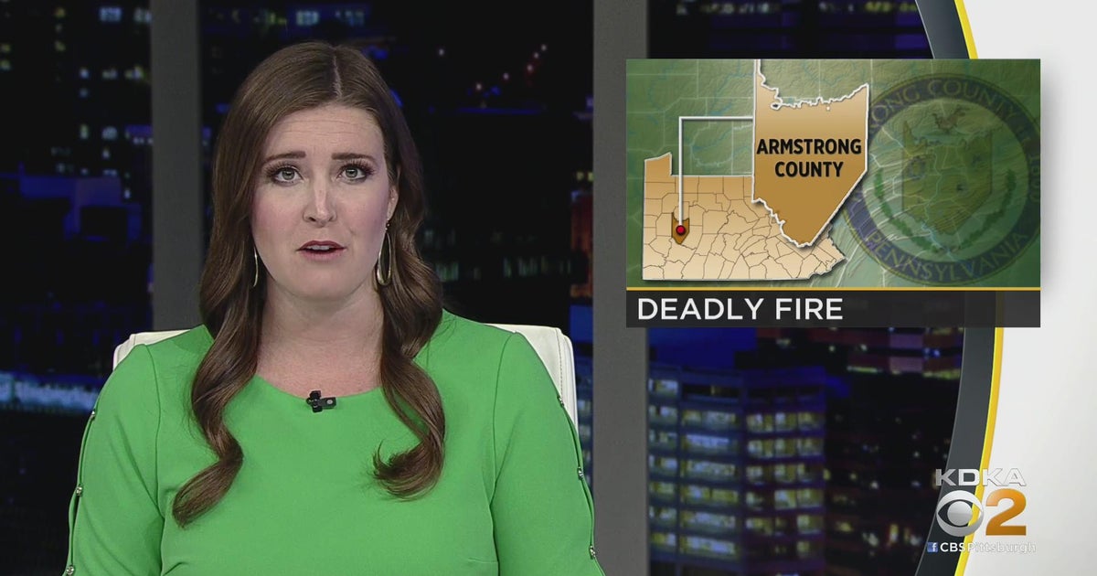 79-year-old woman killed in Armstrong fire - CBS Pittsburgh