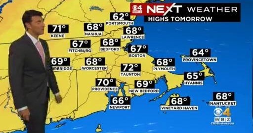 Next Weather: WBZ Evening Update For October 24 - CBS Boston