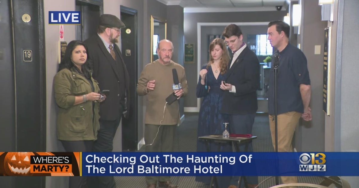 Where's Marty? Ghost hunting at the Lord Baltimore Hotel - CBS Baltimore