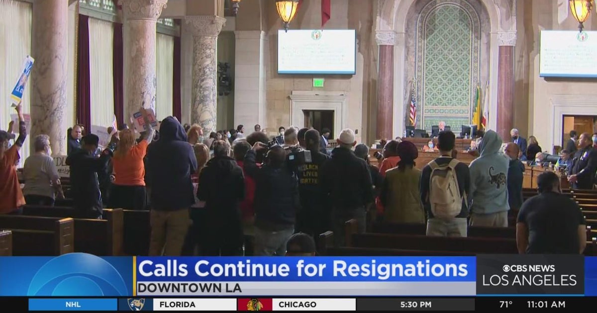 Embattled La City Council Back In Person Cbs Los Angeles