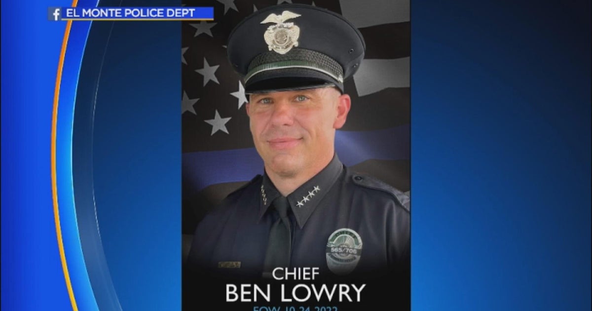 El Monte Police Chief Ben Lowry dies at 45 - CBS Los Angeles