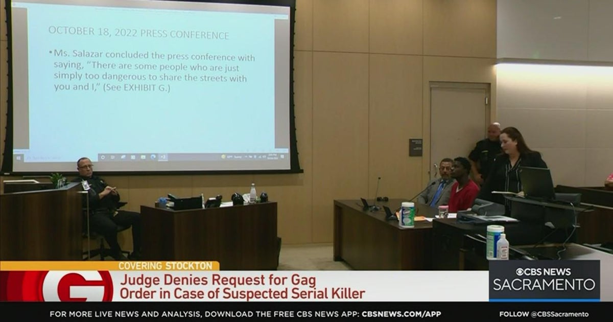 Judge denies request for gag order in case of suspected Stockton serial ...