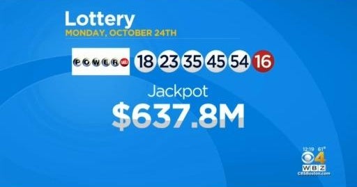 Powerball Jackpot Grows After No Monday Night Drawing Cbs Boston