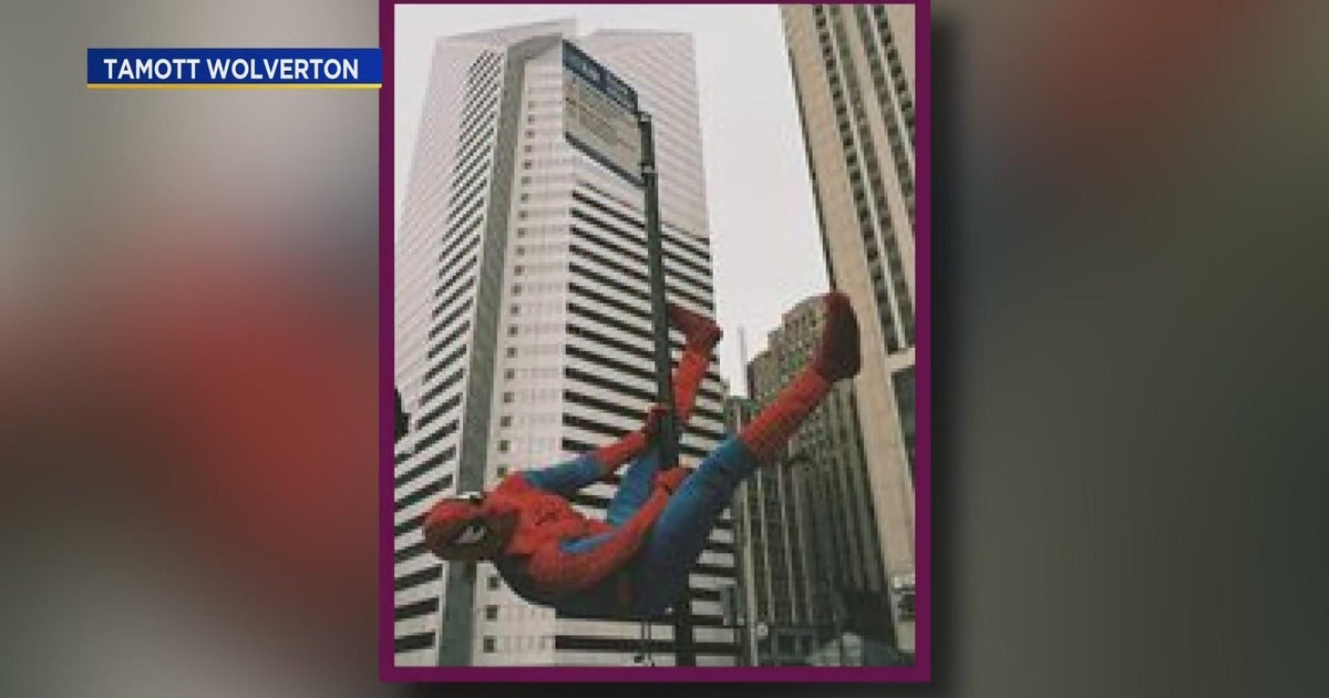 CBS 2 photographer shows off his Spiderman moves around the city - CBS ...