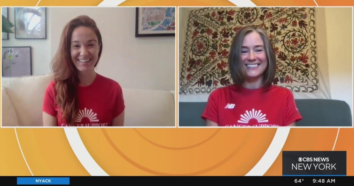 Broadway actress, sister running NYC Marathon - CBS New York