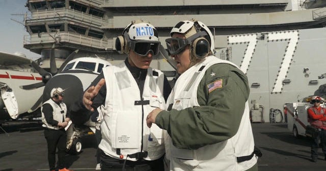 NATO forces conduct defense drills - CBS News