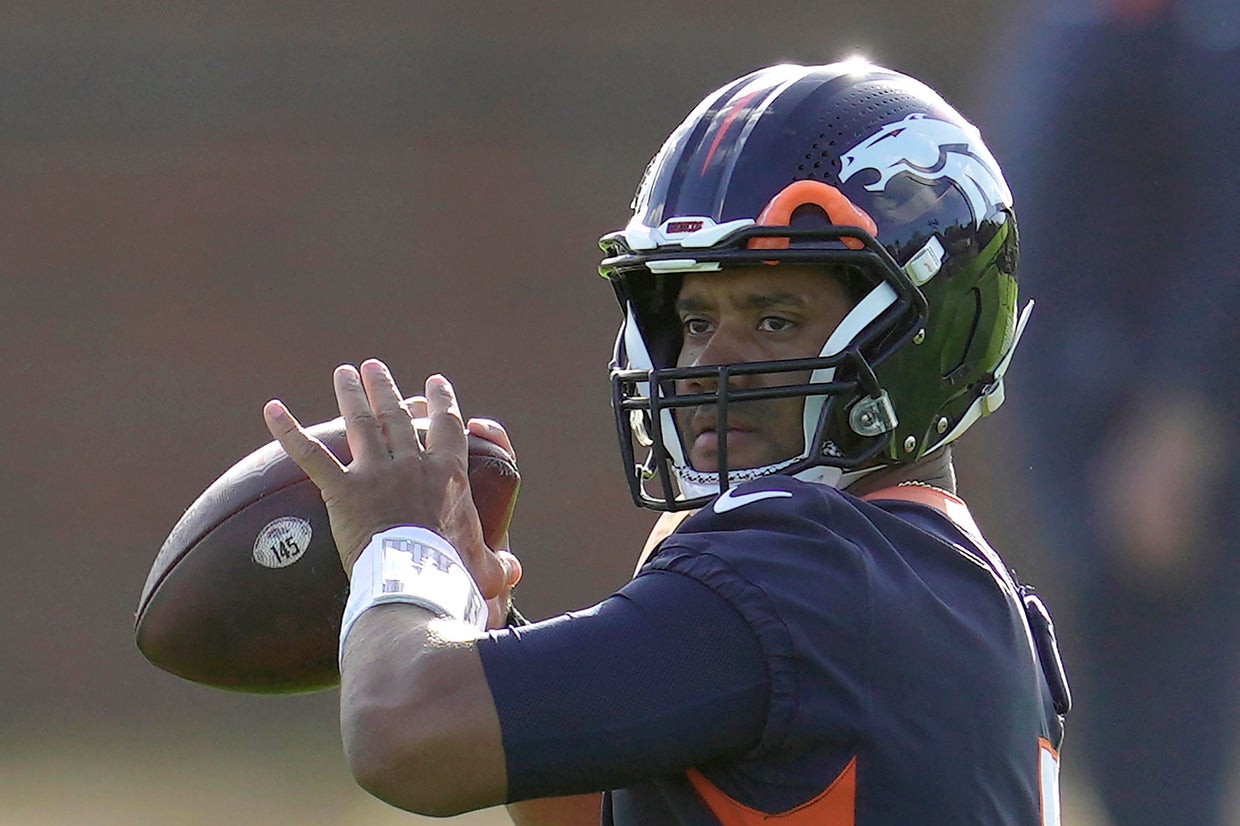 Russell Wilson says he's 'ready to roll' for Broncos in London - CBS ...