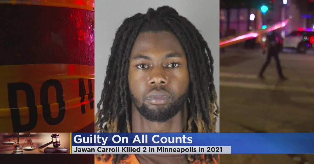 Jawan Carroll convicted on all murder counts - CBS Minnesota