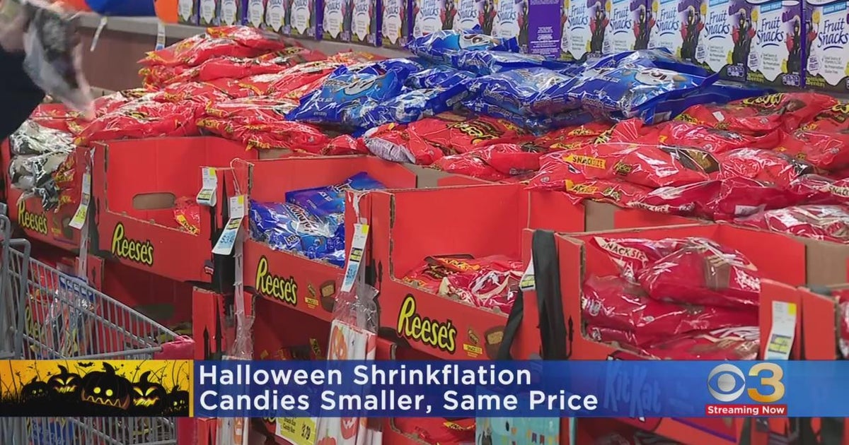 Halloween candy getting smaller due to "shrinkflation" - CBS Philadelphia