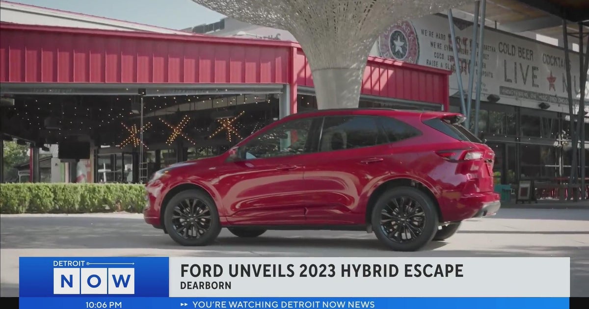 Ford unveils new Escape with hybrid, sport models - CBS Detroit