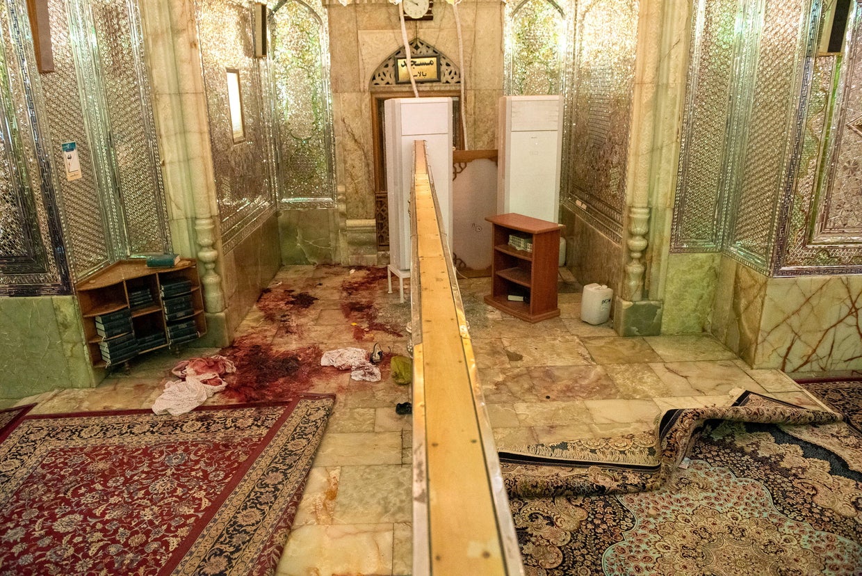 Iranian leaders try to blame protests for gun attack on mosque that ...