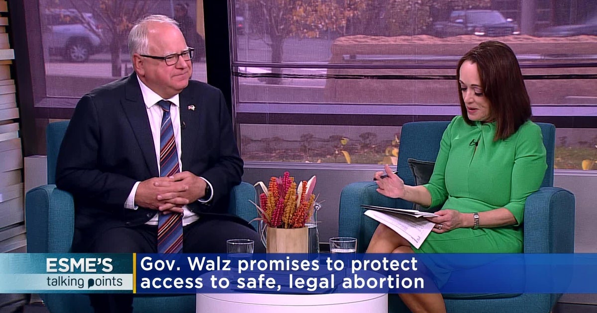 Esme Murphy goes 1-on-1 with Gov. Tim Walz (part 2) - CBS Minnesota