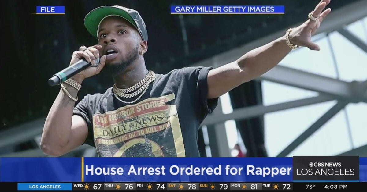 Rapper Tory Lanez ordered to house arrest, electronic monitoring for ...
