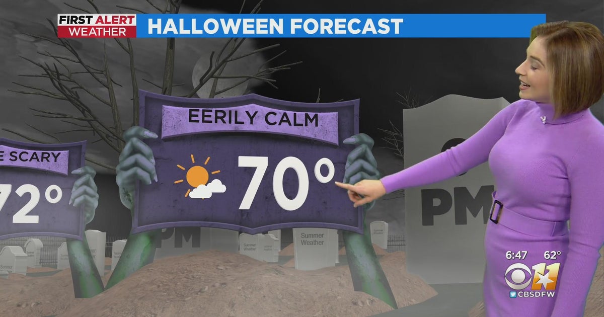 Eerily calm forecast expected this Halloween! - CBS Texas